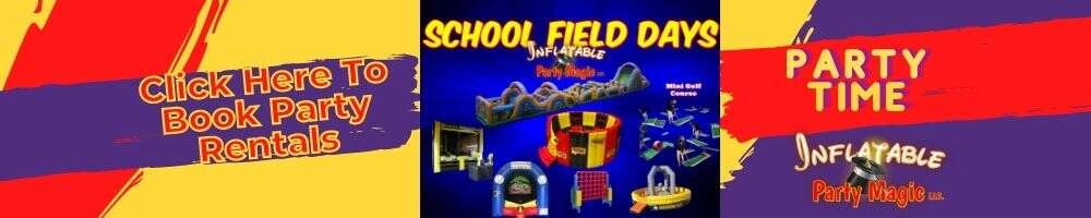 School Field Day Rentals DFW Texas | Inflatable Party Magic