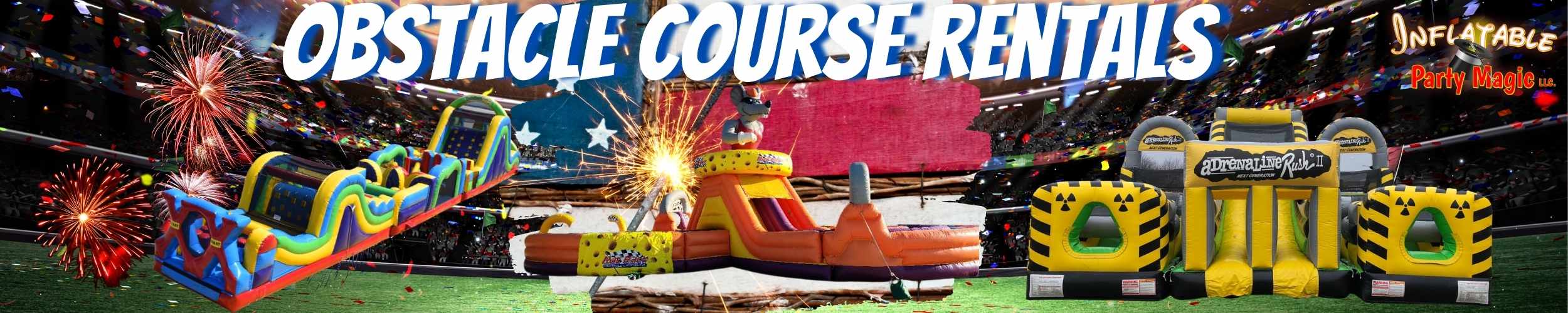 Inflatable Obstacle Course Rentals -DFW's #1 Choice