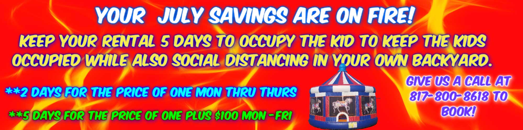 Bounce House & Party Rentals | Inflatable Party Magic Cleburne, Tx