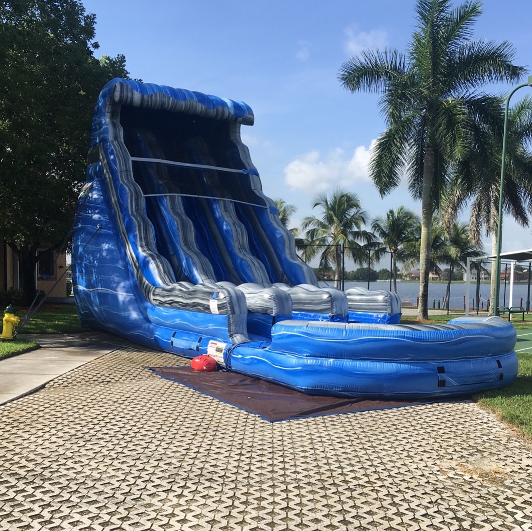 Laguna Waves Waterslide with Pool | Premier Bounce n Slide | South ...