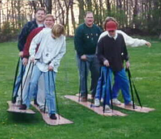 Giant Foot Race Game | Rose Party Rentals