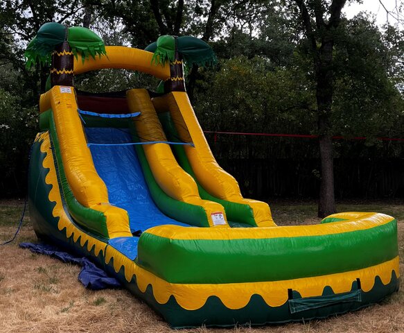 14ft Tropical Waterslide