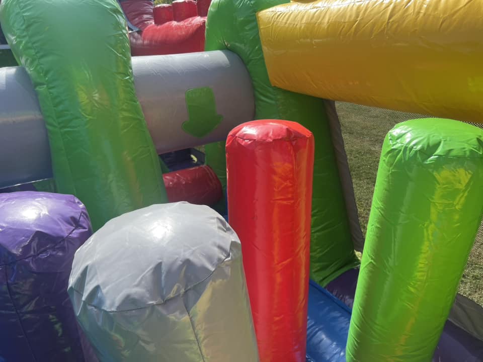 40' Block Party Obstacle Course by Party Go Round - Building Block ...