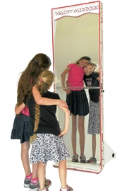 Wacky Fun House Mirror | San Diego Kids Party Rentals