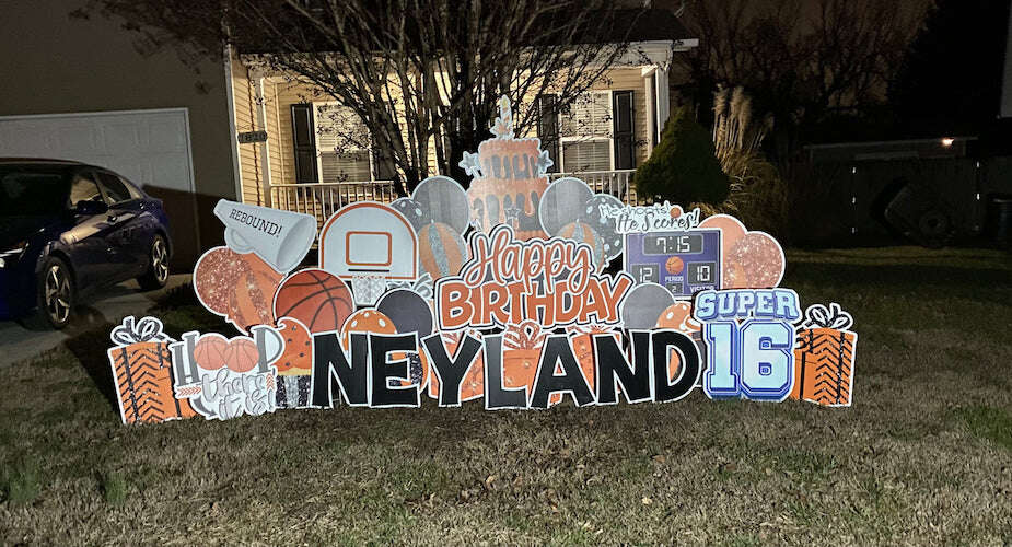 Best Yard Sign rentals for any Celebration!