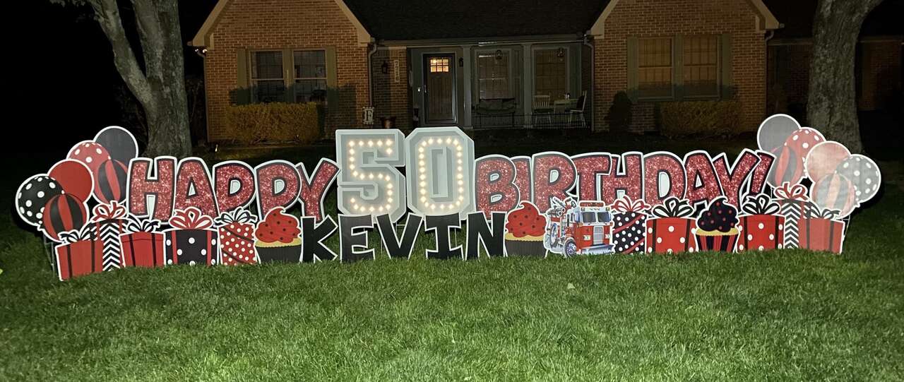 Best Yard Sign rentals for any Celebration!