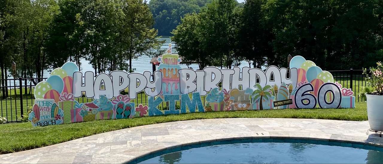 Best Yard Sign rentals for any Celebration!