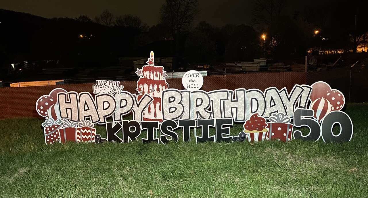 Best Yard Sign rentals for any Celebration!