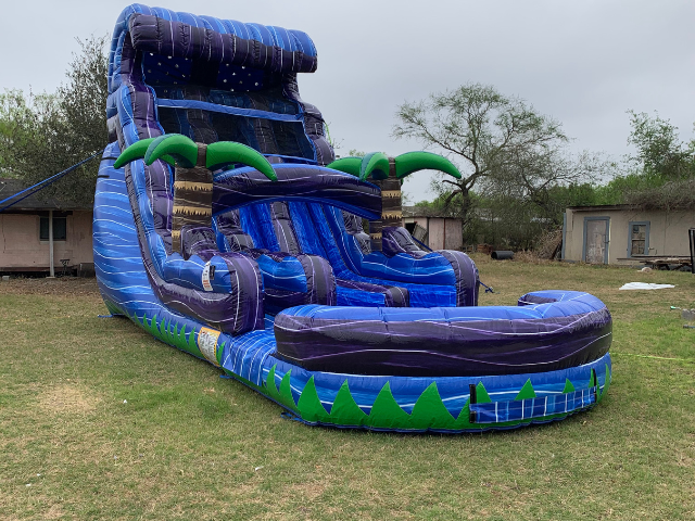20 FT Purple Water Slide