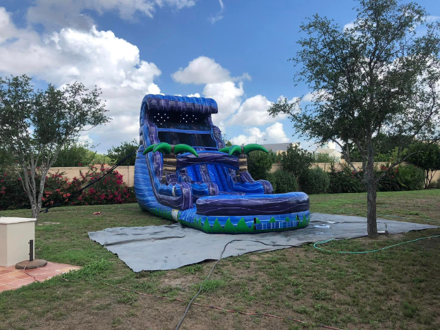 20 FT Purple Water Slide