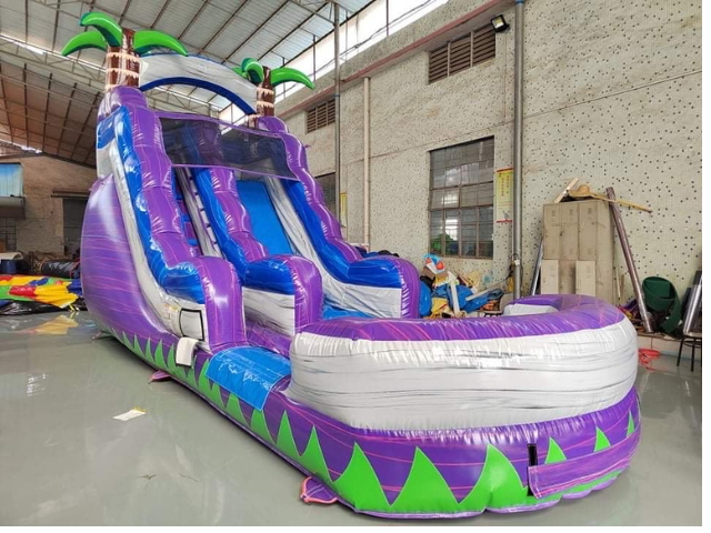 Purple Splash Water Slide