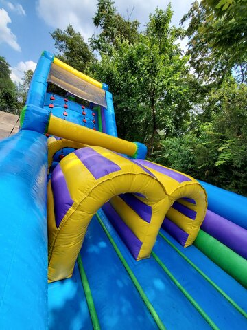 80ft Wet Ultimate Obstacle Course | SkyPiratesInflatables.com Fort ...