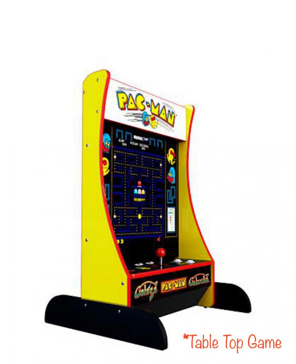 Pac-Man, Galaga, and Galaxian Table Top Arcade Game Bounce House ...