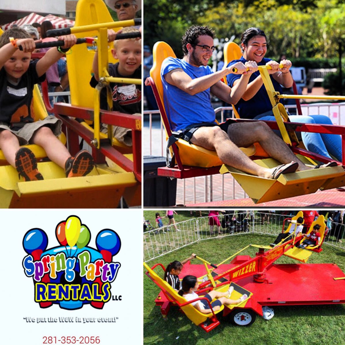 Wizzer Ride | Spring Party Rentals LLC | inflatable rentals in The ...