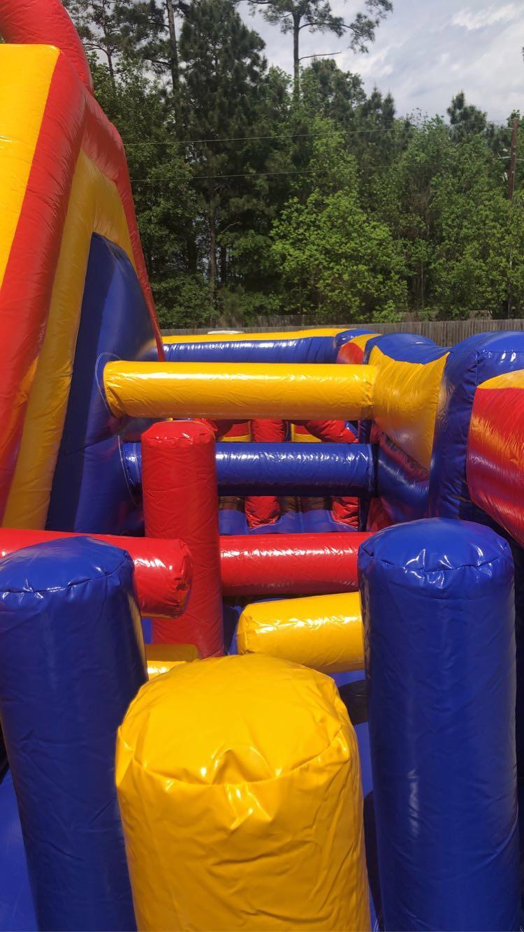 Blazing Dual Lane Obstacle Course | Spring Party Rentals LLC | water ...