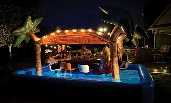 Inflatable Tiki Bar (w/ Pool) | STL Jumps