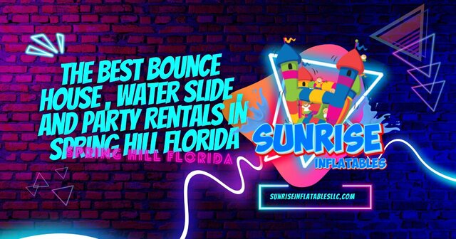 Sunrise Inflatables LLC - bounce house rentals and slides for parties ...