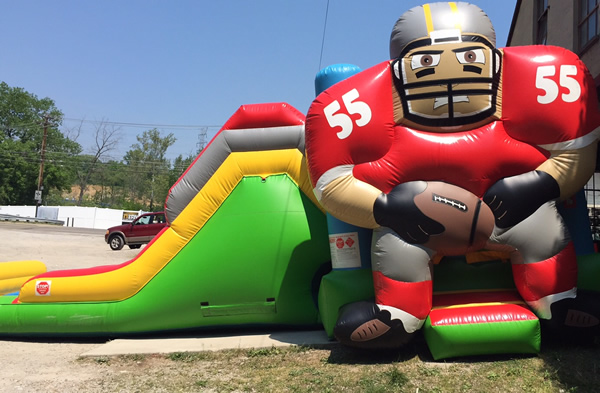 Big Buck Combo Rentals | Inflatable Football Themed Combo | The ...