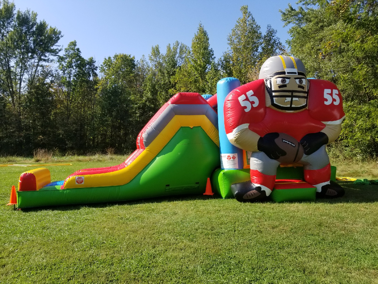 Big Buck Combo Rentals | Inflatable Football Themed Combo | The ...