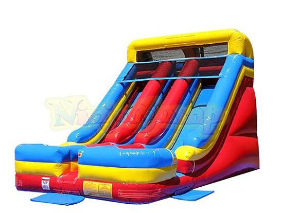 Calgary Double Lane Slide inflatable Rentals | Tubbys.ca Calgary Alberta