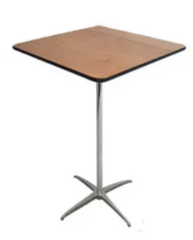 Highboy Cocktail Tables - Ultimate Rental Services