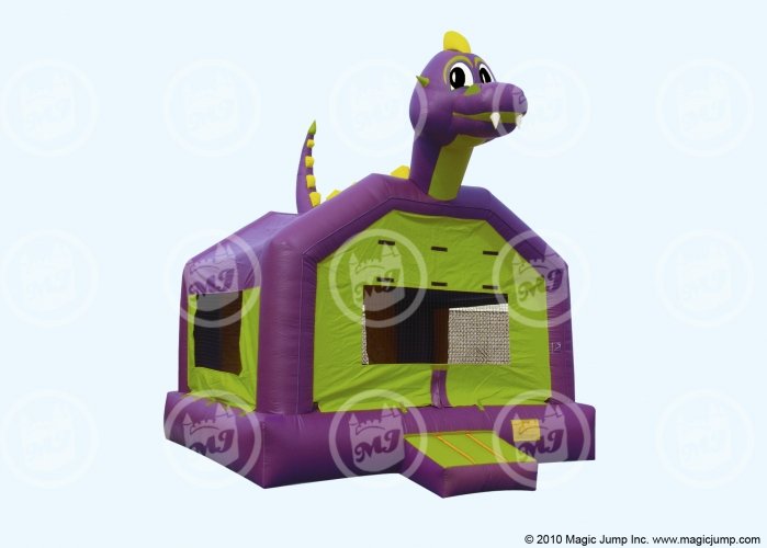 Purple Dragon Bounce House | USA Inflatables