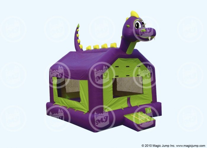 Purple Dragon Bounce House | USA Inflatables