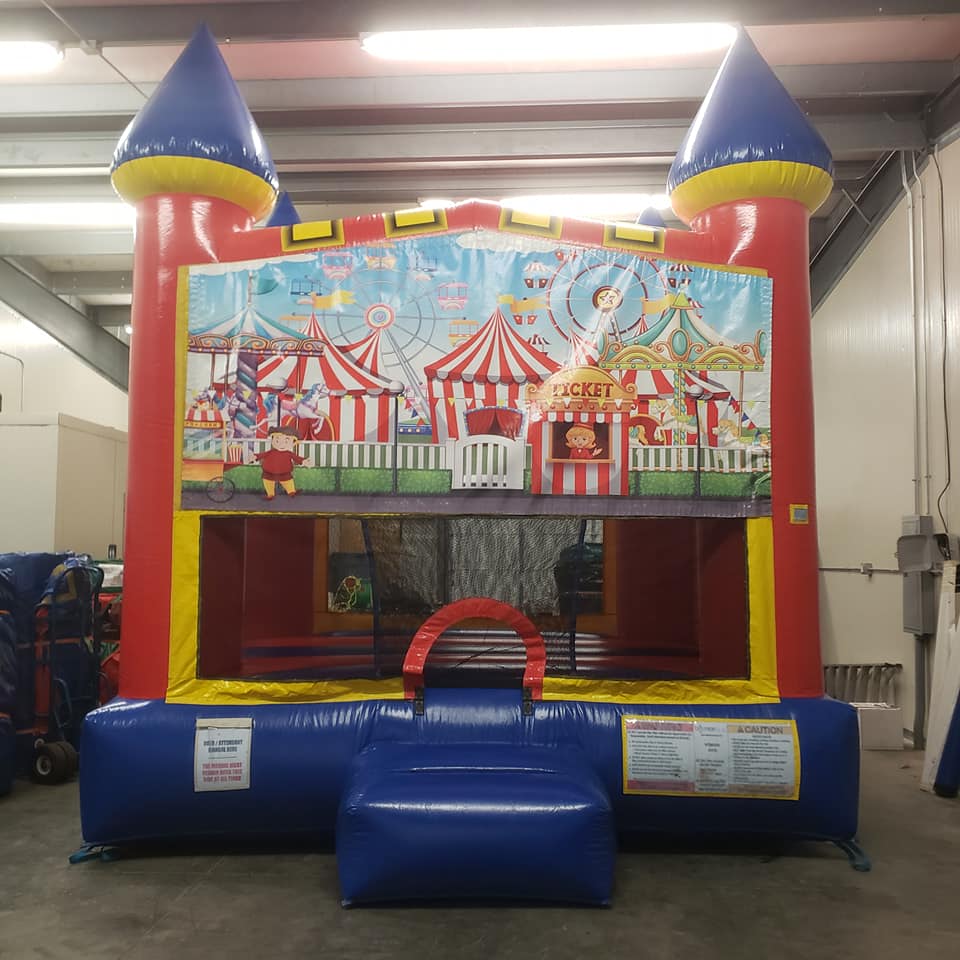 Carnival Medium Bounce House | Virginia Beach Inflatables | inflatable ...
