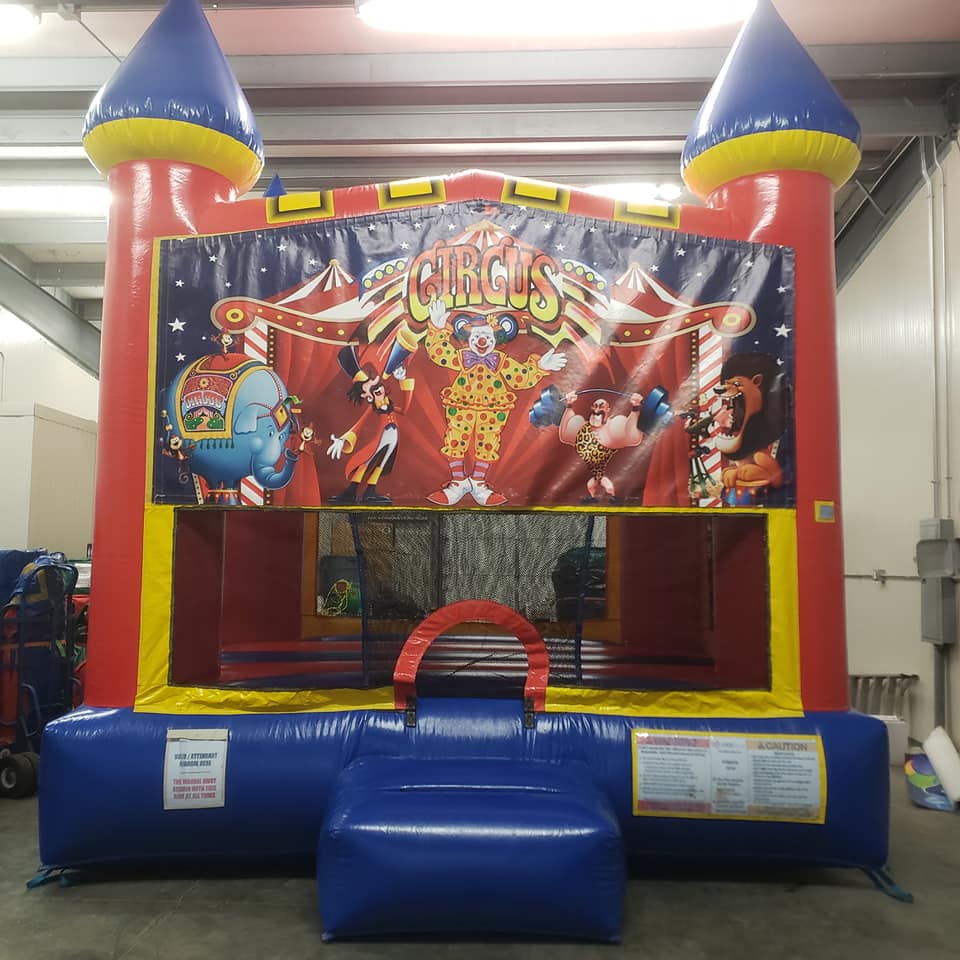 Circus Medium Bounce House | Virginia Beach Inflatables | inflatable ...