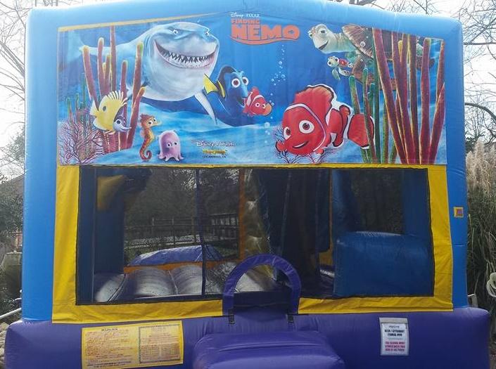 Finding Nemo 4 in 1 Dry Combo | Virginia Beach Inflatables | water ...