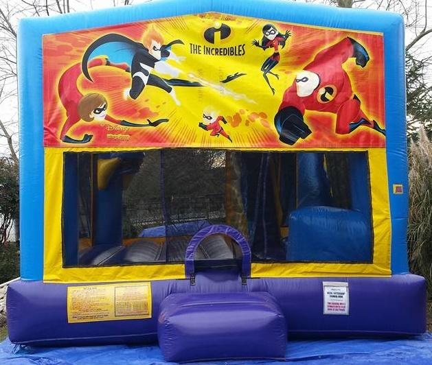 Incredibles 4 in 1 Dry Combo | Virginia Beach Inflatables | inflatable ...