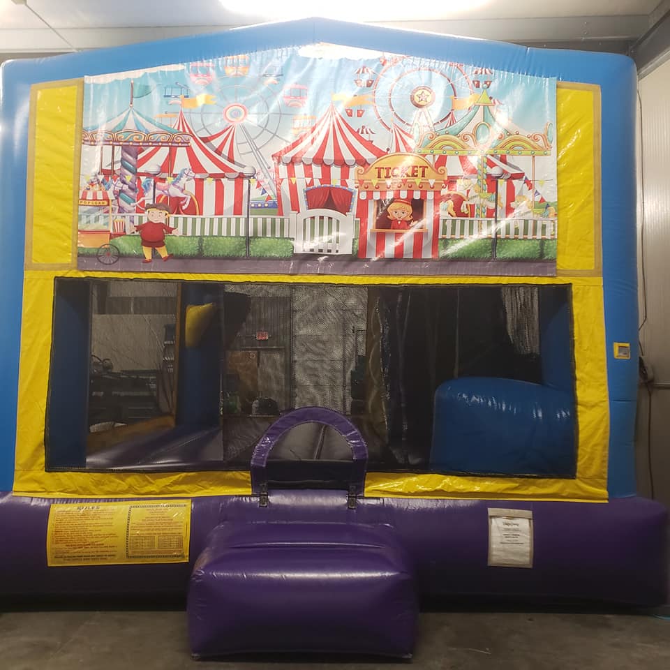 Carnival 4 in 1 Dry Combo | Virginia Beach Inflatables | bounce house ...