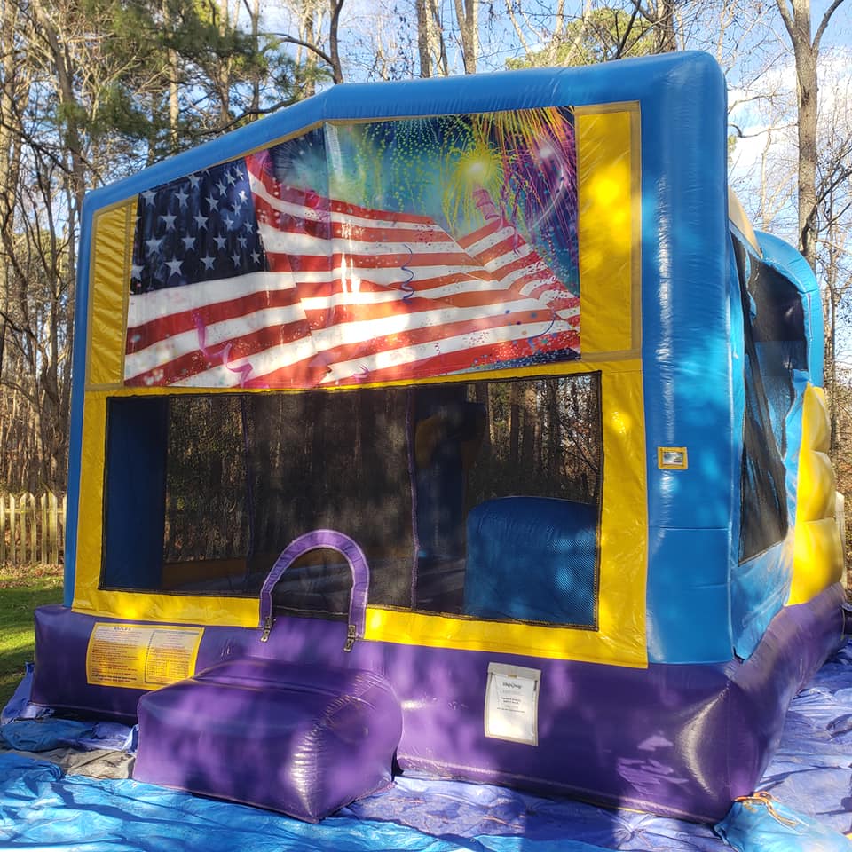 Patriotic 3 - 4 in 1 Wet Combo | Virginia Beach Inflatables | bounce ...