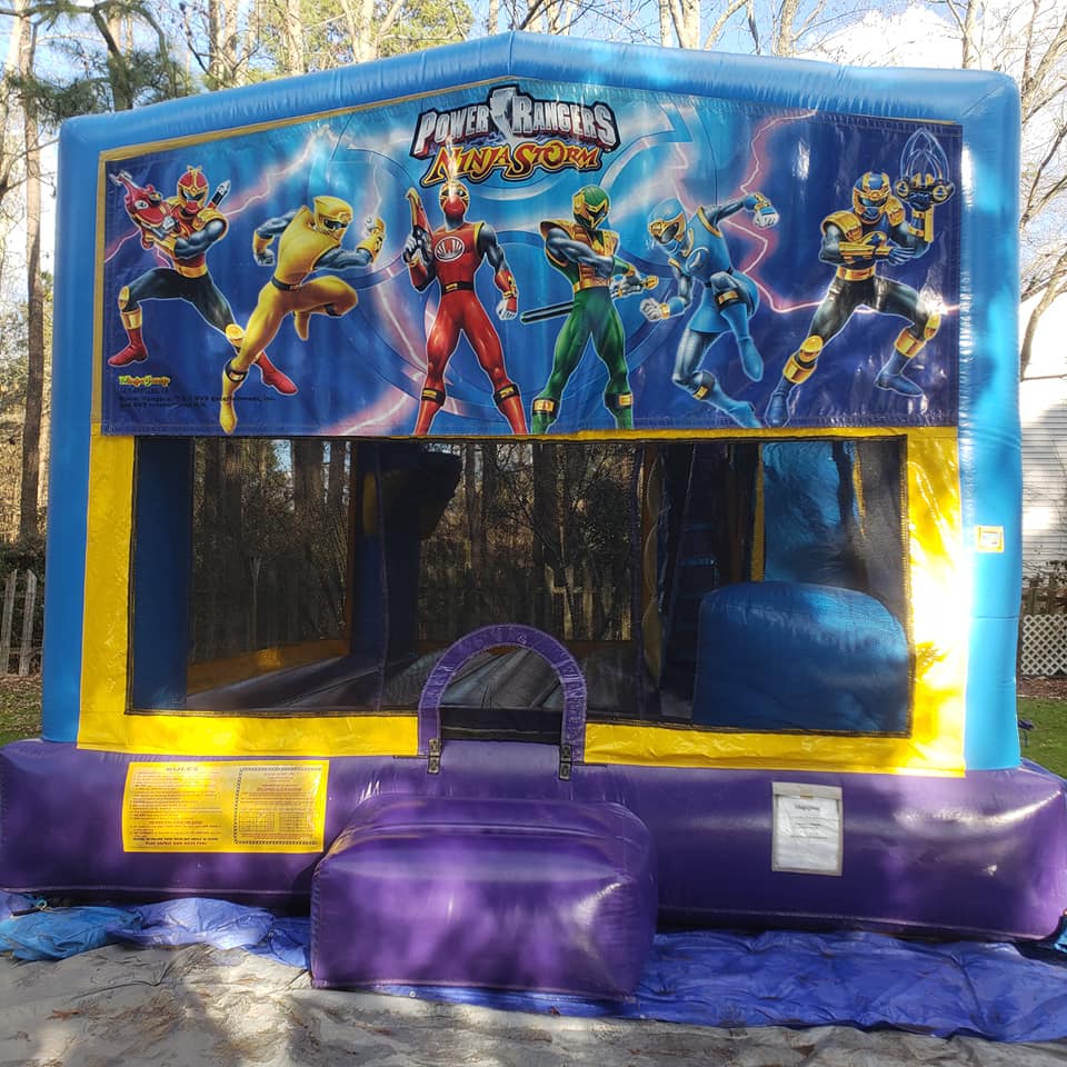 Power Rangers 4 in 1 Dry Combo | Virginia Beach Inflatables | water ...