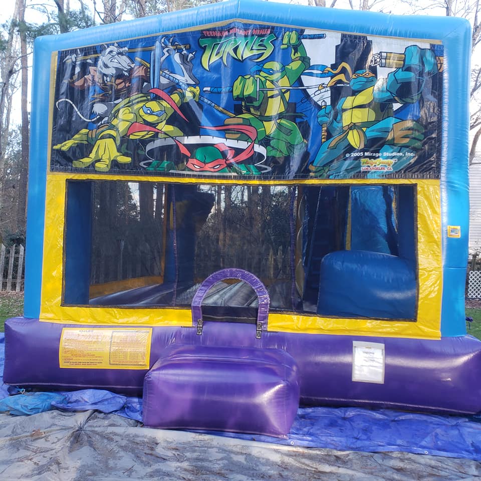 TMNT 4 in 1 Dry Combo | Virginia Beach Inflatables | bounce house ...