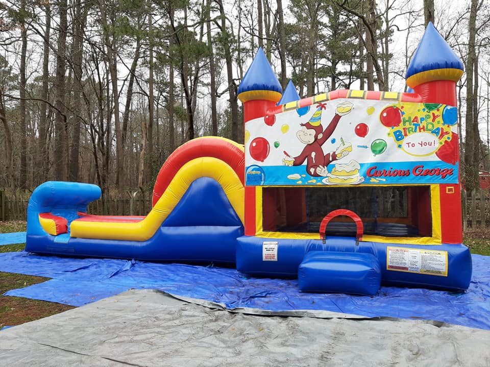 Curious George Castle Single Slide Dry Combo | Virginia Beach ...
