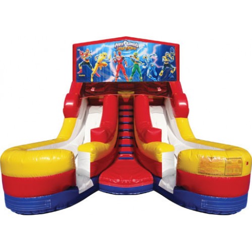 Power Rangers Double Wet Slide | Virginia Beach Inflatables ...