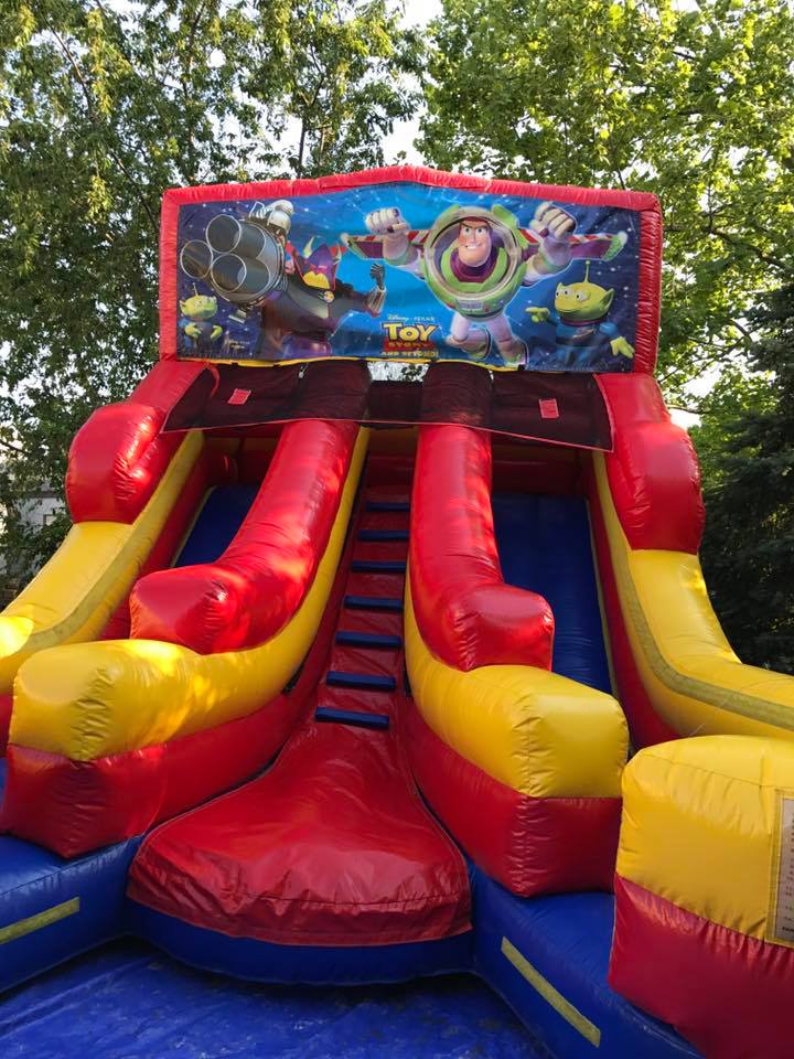 Toy Story Double Dry Slide | Virginia Beach Inflatables | bounce house ...