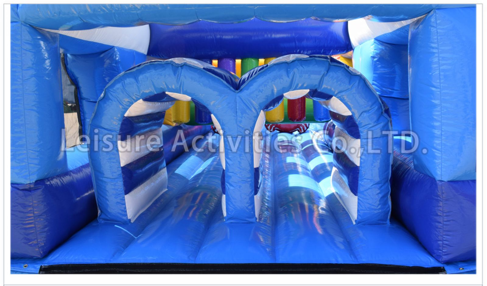 48ft Surfing Safari Obstacle Course Wet | Virginia Beach Inflatables ...