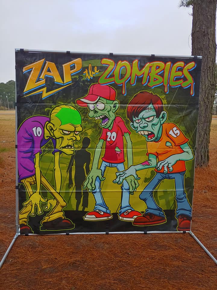Zap the Zombies Halloween Frame Game | Virginia Beach Inflatables ...