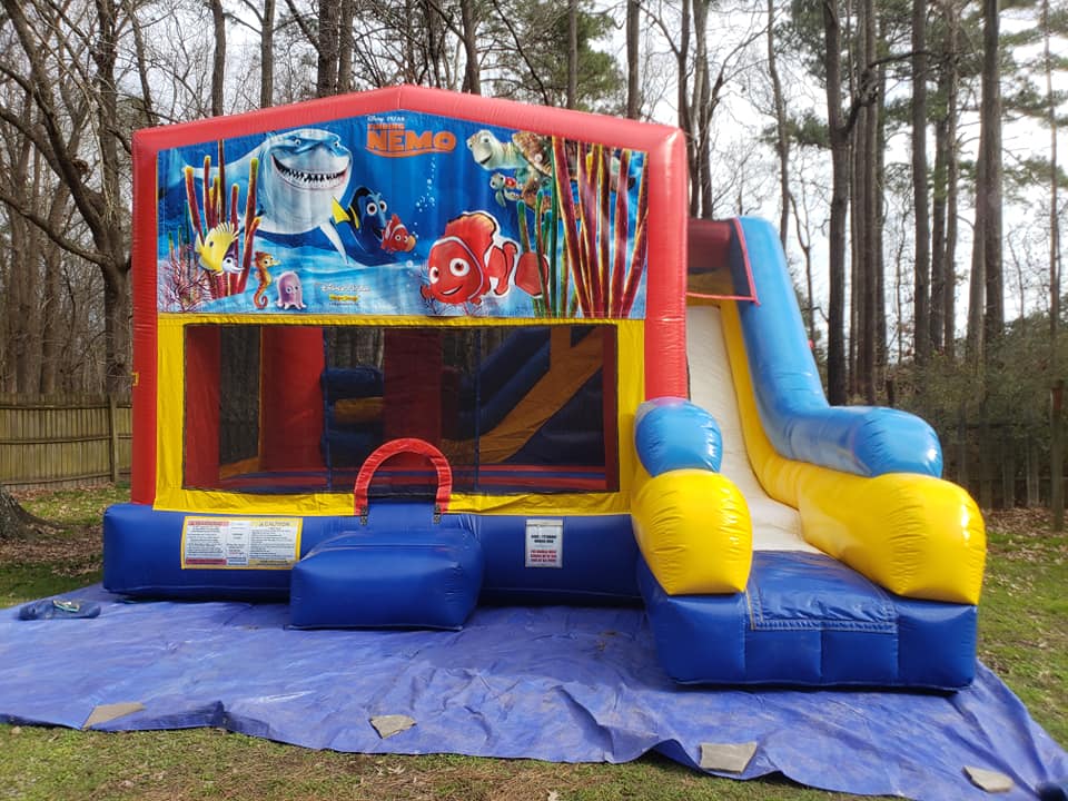 Finding Nemo 7 in 1 Dry Combo | Virginia Beach Inflatables | inflatable ...