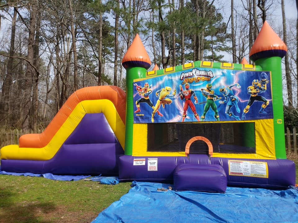 Power Rangers Castle Double Slide Dry Combo | Virginia Beach ...